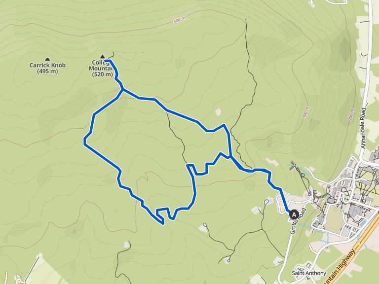 Carrick View via College Mountain Trail — Emmitsburg Watershed | hike ...